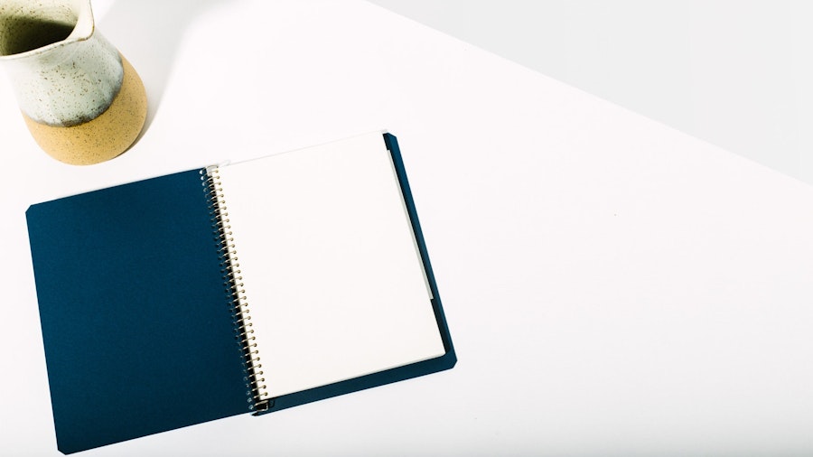 Postalco A5 Blue Dye Kelp Notebook